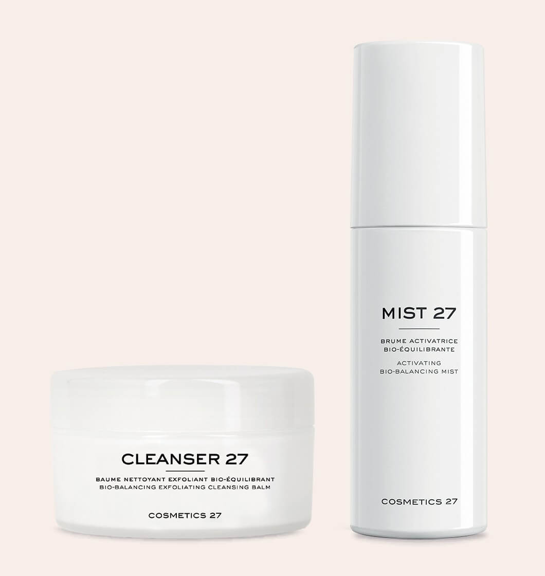 Cosmetics 27 Double Cleansing Skin Routine